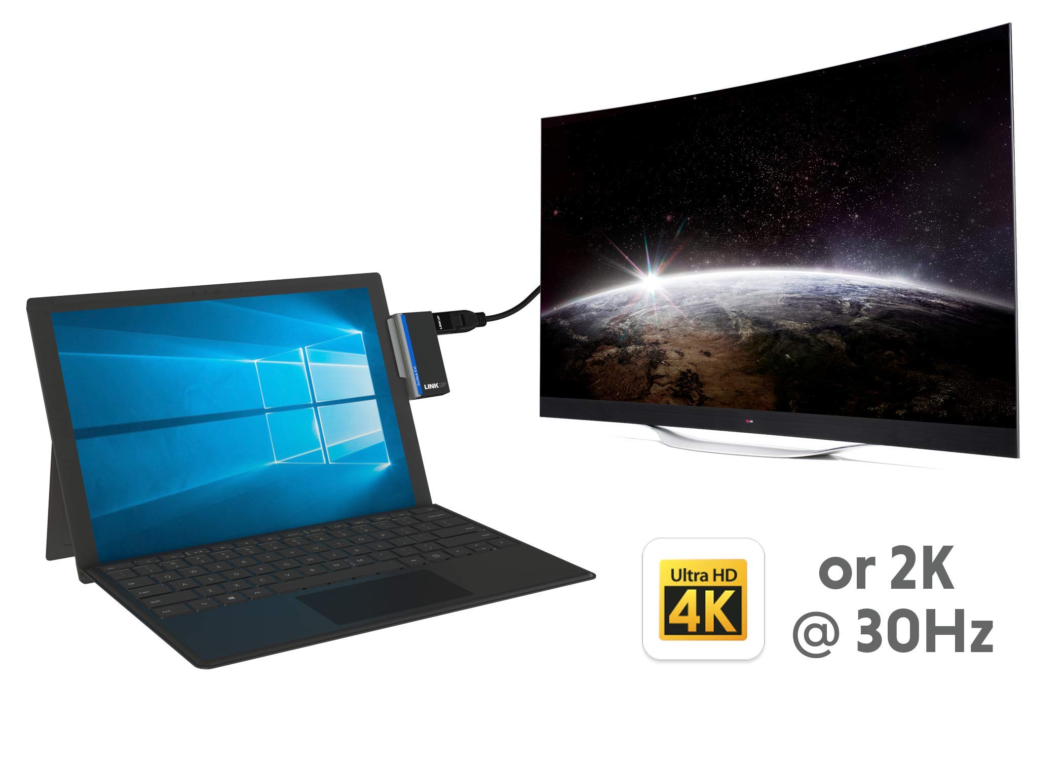 Snapklik.com : LINKUP - Microsoft Surface GO Compatible Docking Station ...