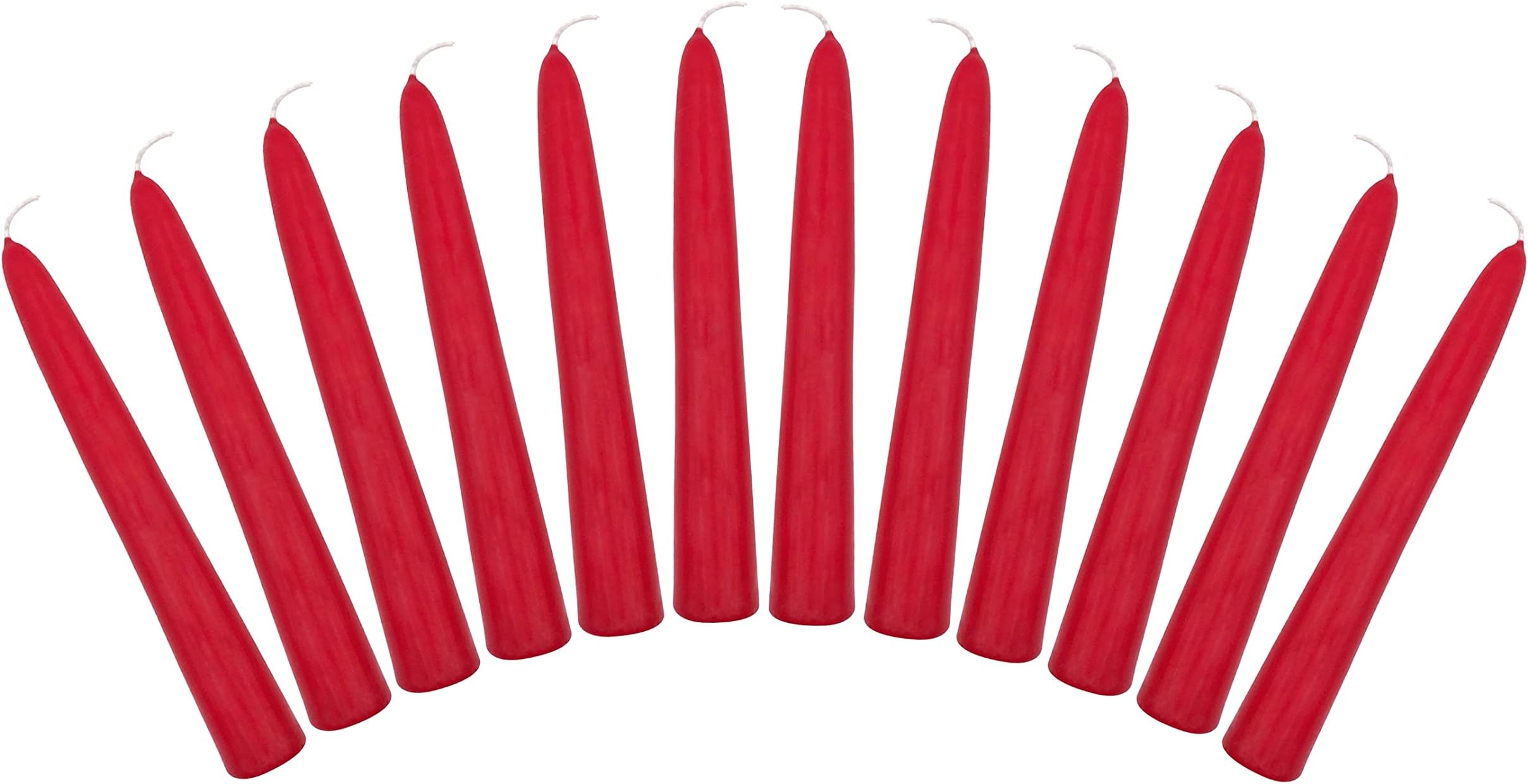 Amazon.com: 6 Inch Red Taper Candles : Home & Kitchen
