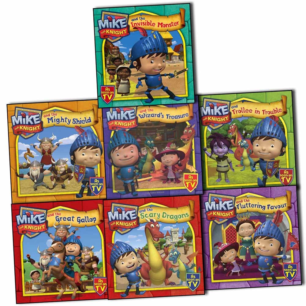 Mike the Knight 7 Books Collection Pack Set (Mike the Knight and ...