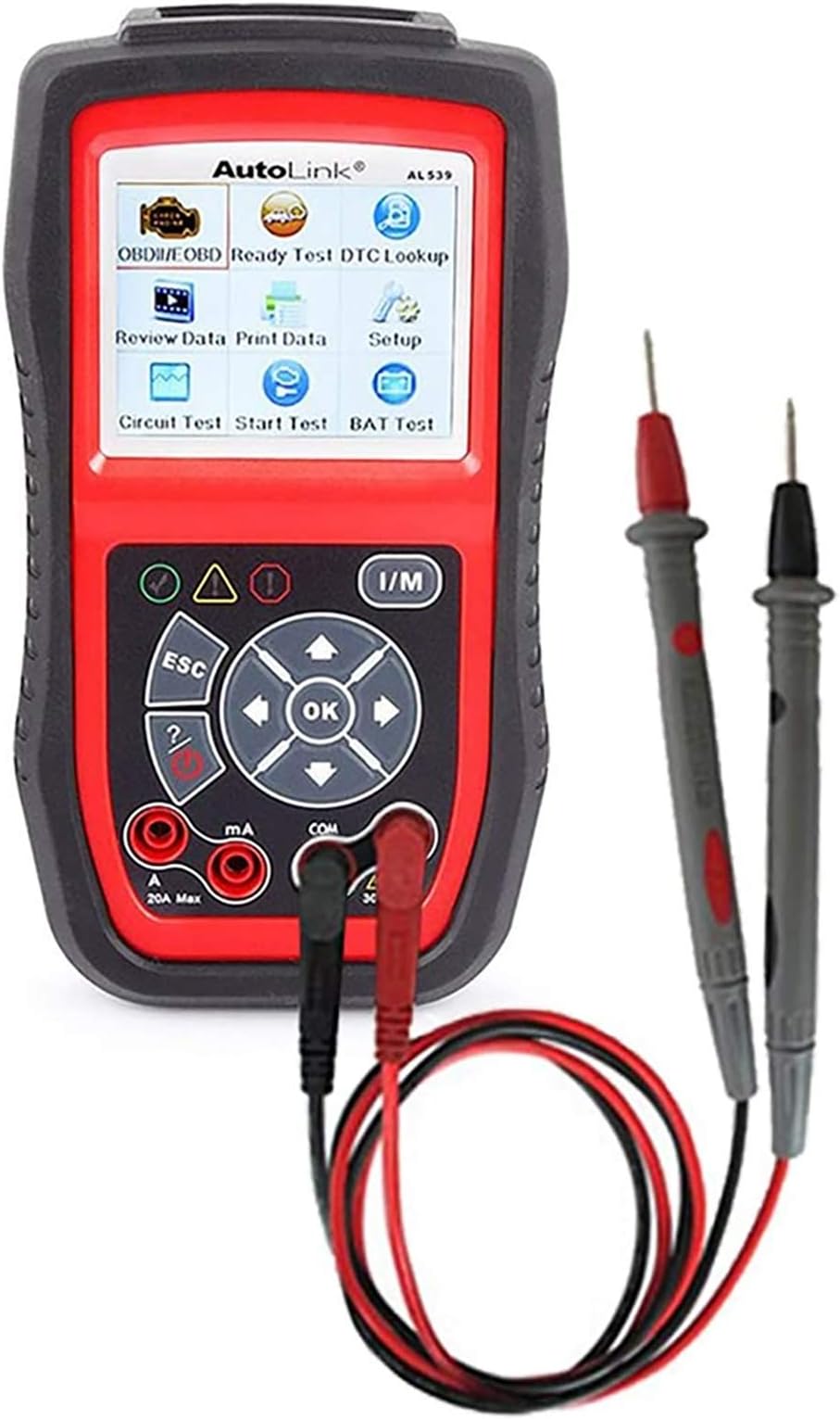 Amazon.com: Autel AutoLink AL539 OBD2 Scanner car Diagnostic Tool with ...