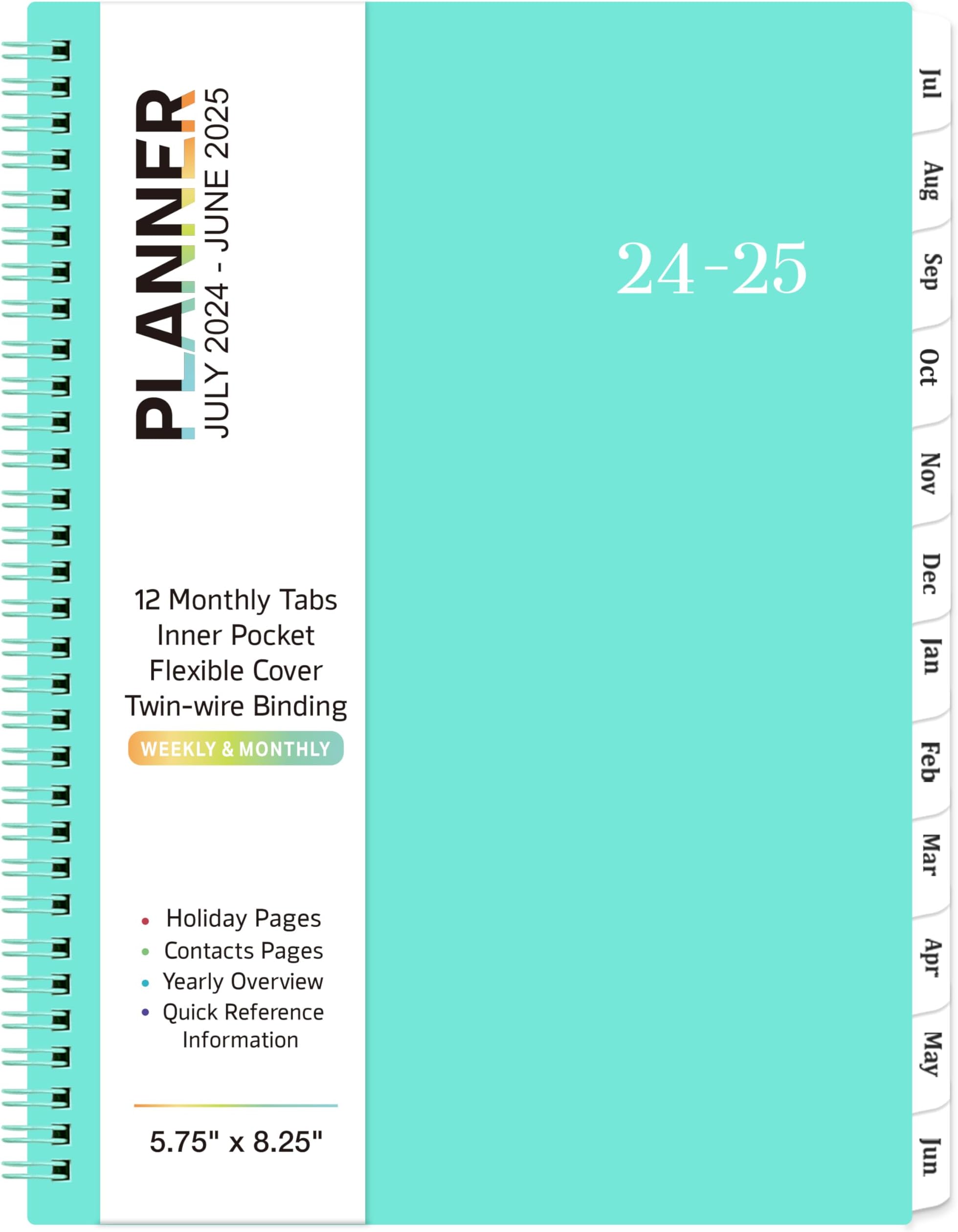 Amazon.com : Planner 2024-2025 - 2024-2025 Planner July 2024 - June ...