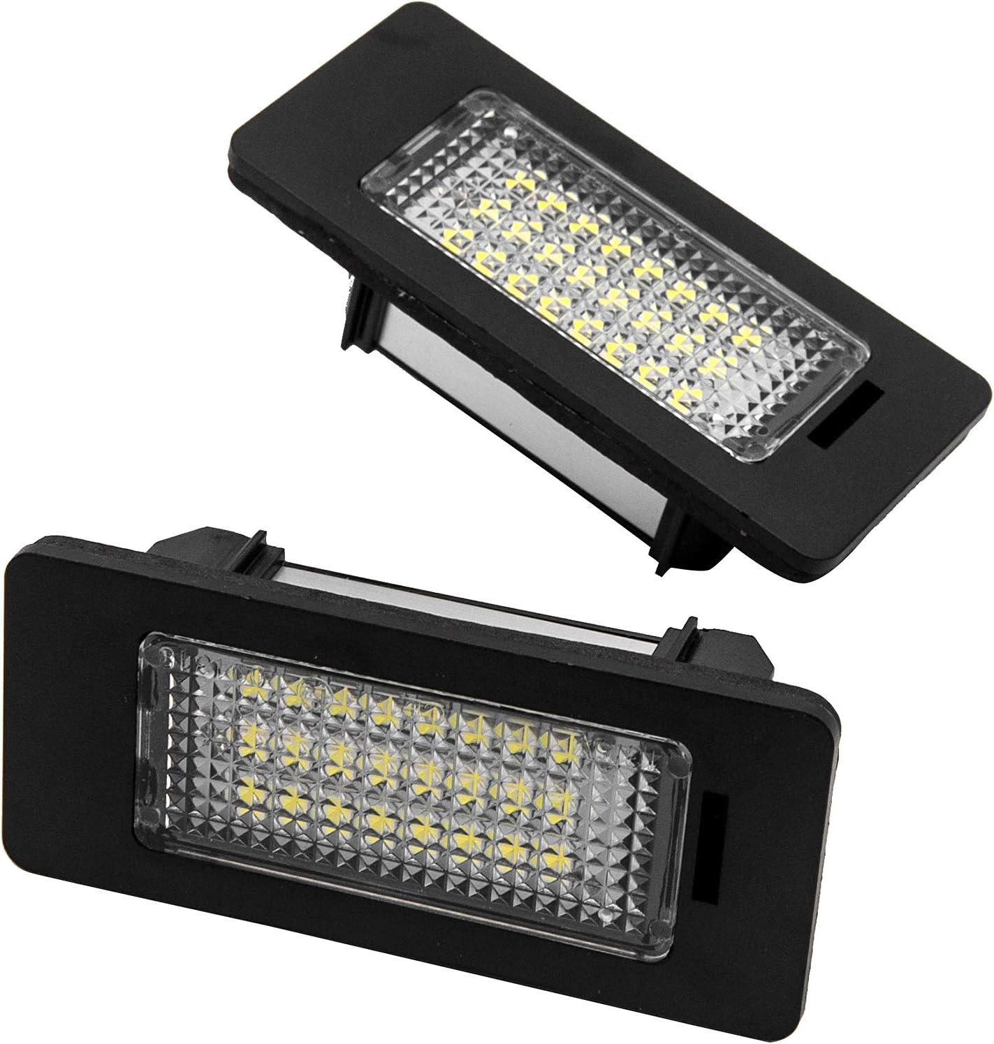 Amazon.com: iJDMTOY Xenon White 3W Full LED License Plate Light Kit ...