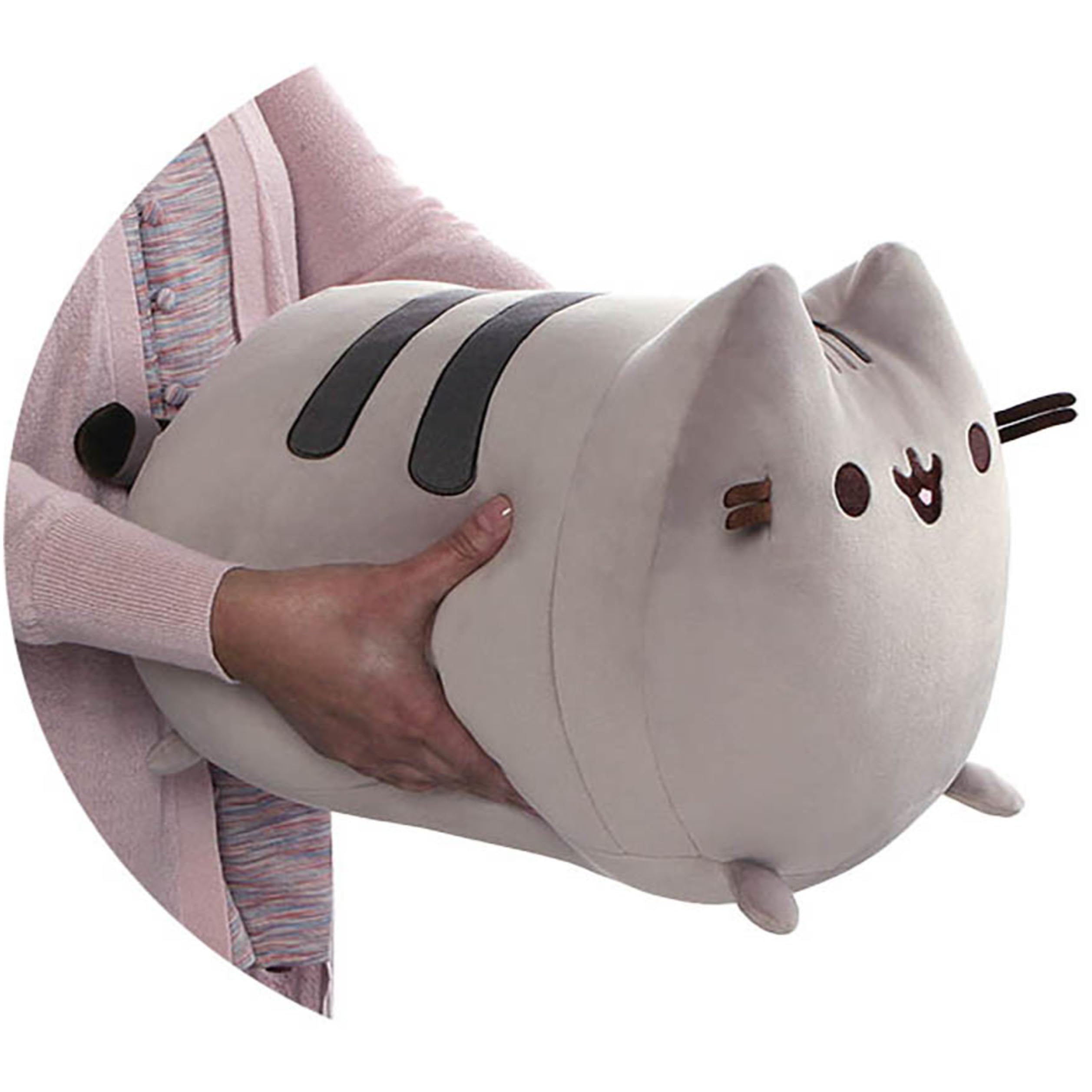 Snapklik.com : GUND Pusheen The Cat Squisheen Log Plush