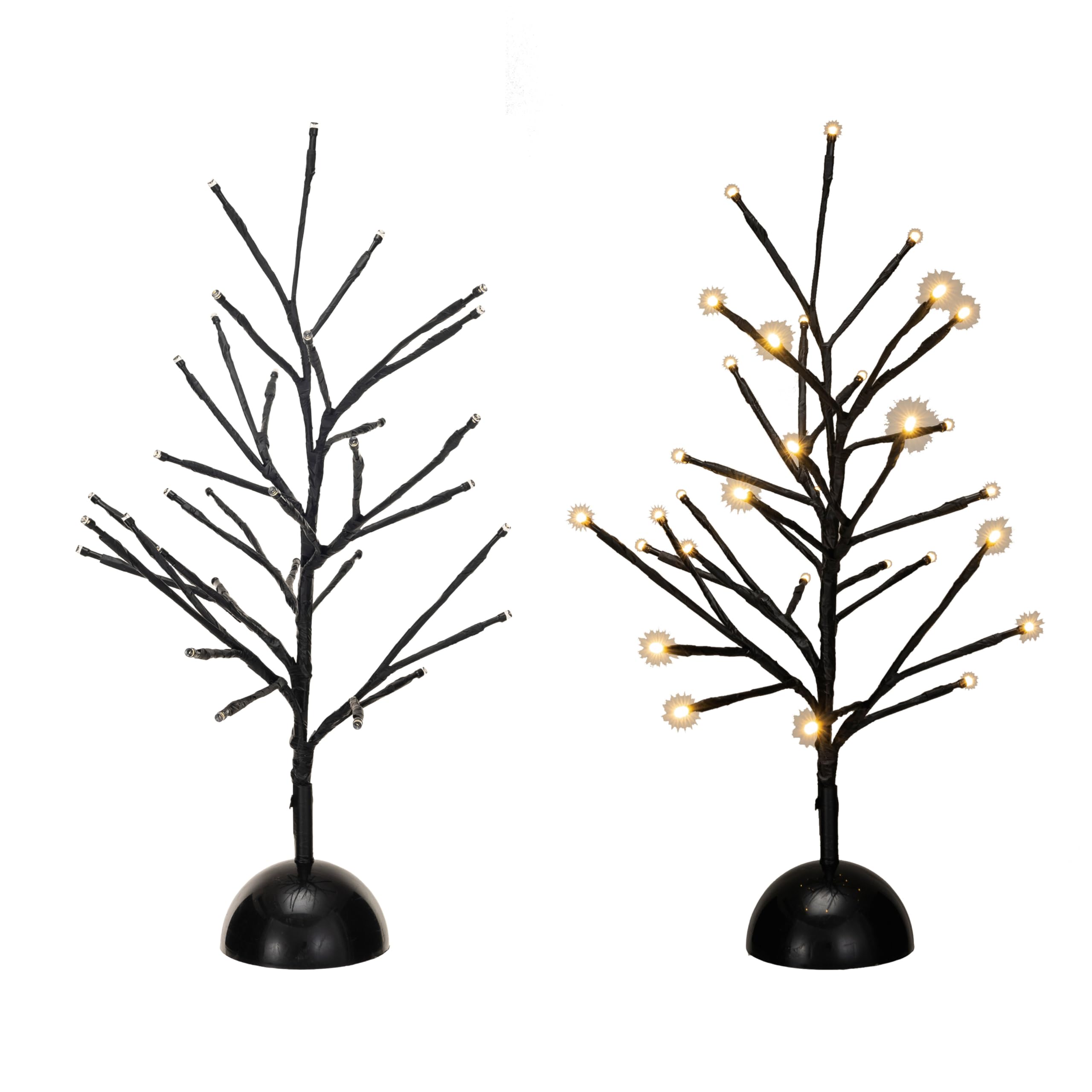 Amazon.com: Creative Co-Op Metal Tree with 32 LED Lights, Black : Home ...