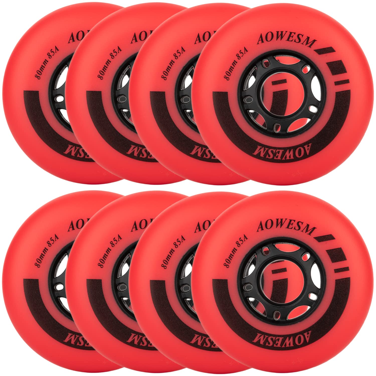 Inline Skate WheeIs - Roller Hockey Wheels - Roller Blade Skating Wheel ...