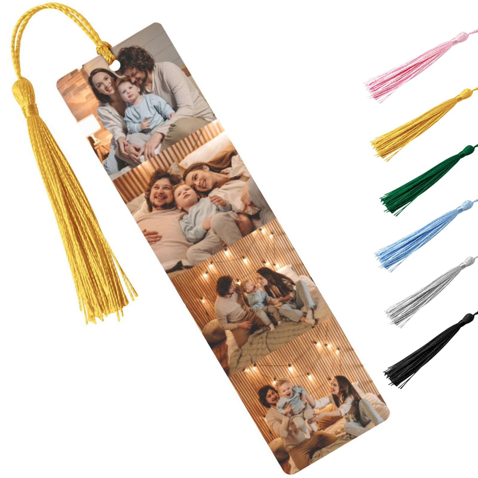 Amazon.com: OMNRELM Personalized Bookmark with Photo and Text, Custom ...