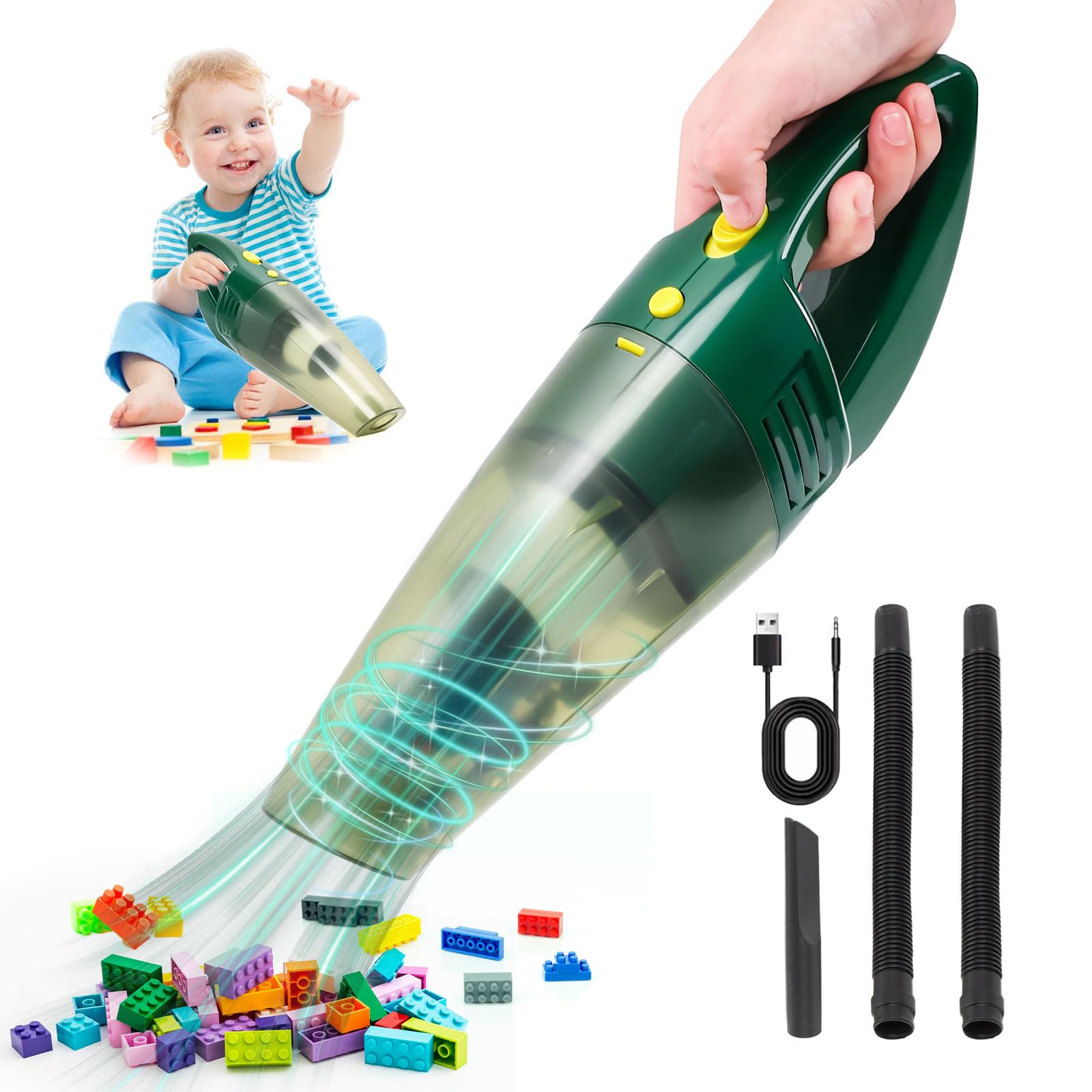 Amazon.com: Mity rain Vacuum for Lego Bricks Collection, Pick Up Tool ...
