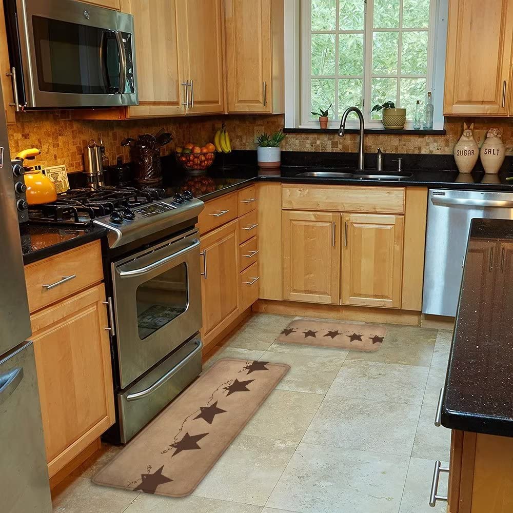 Primitive Country Kitchen Throw Rugs My Country Polyester Rug Rect