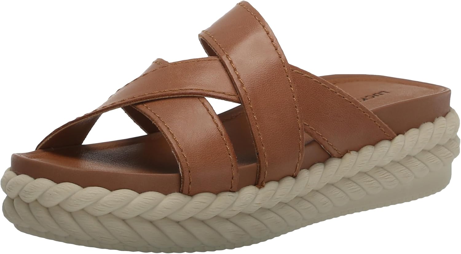 Amazon.com | Lucky Brand Women's Loftee Sandal-Platform | Platforms ...