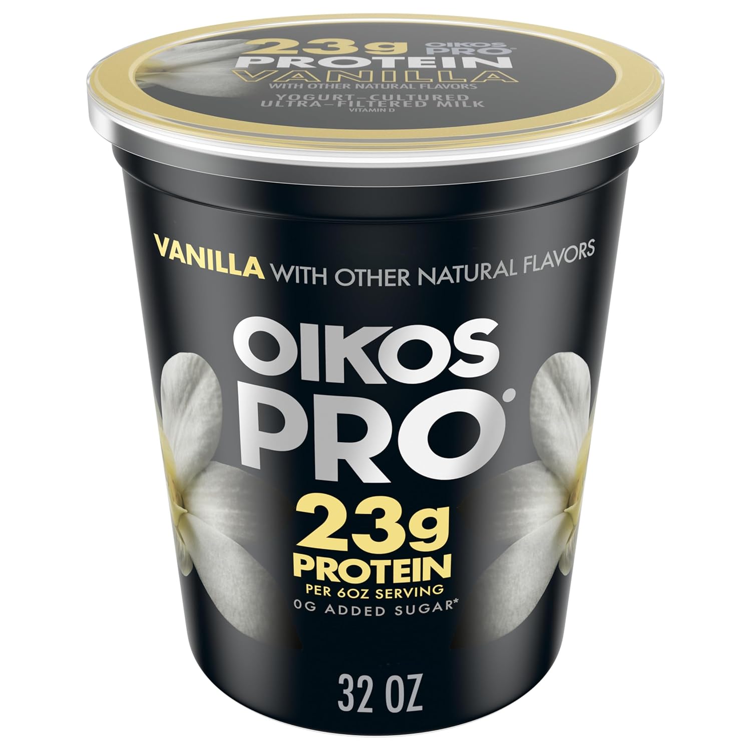 Amazon.com: Oikos Pro Vanilla Yogurt-Cultured Ultra-Filtered Milk Product, 23 Grams of Protein ...