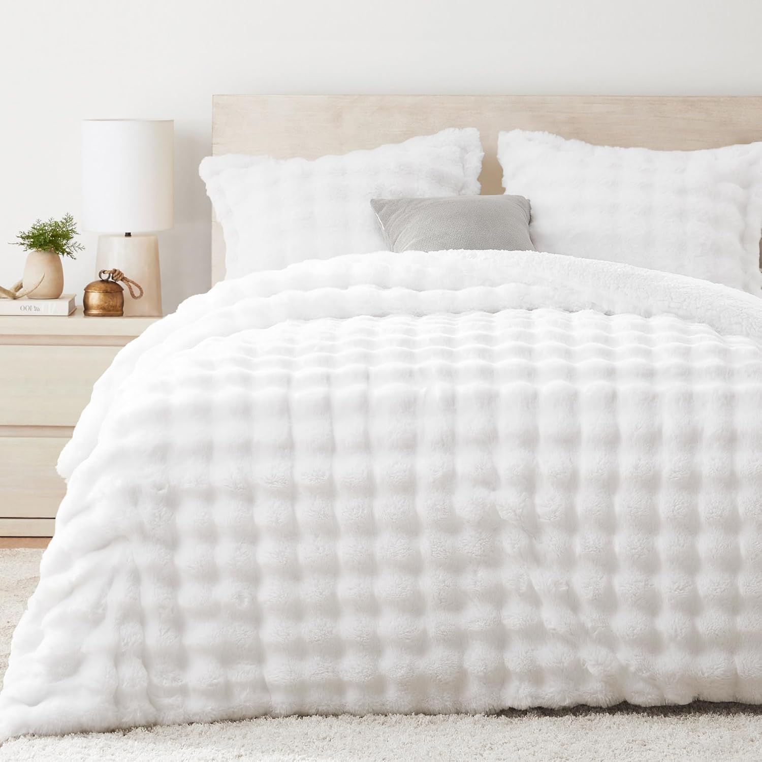 Amazon.com: UNIKOME King Size Comforter Set - 3 Pieces Ultra-Soft ...