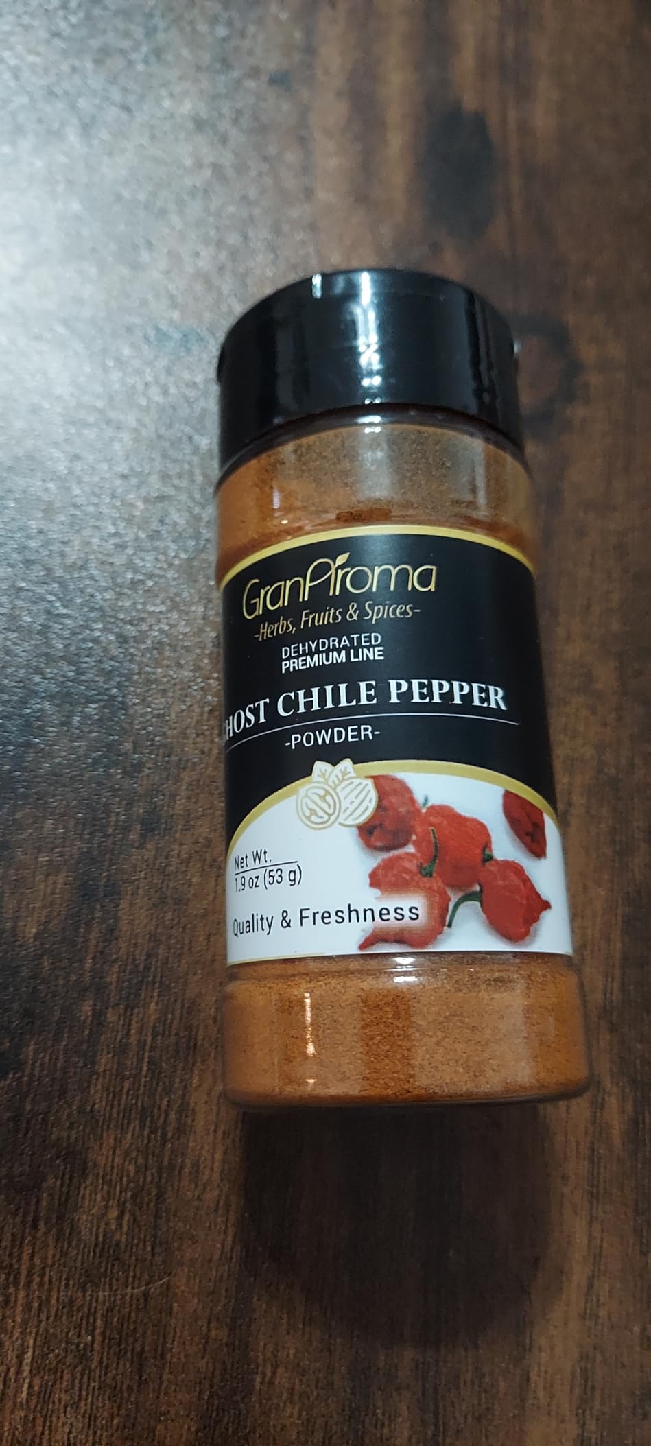 Amazon.com : GranAroma Ghost Chile Pepper Powder, 3.4 oz, Hot & Spicy ...