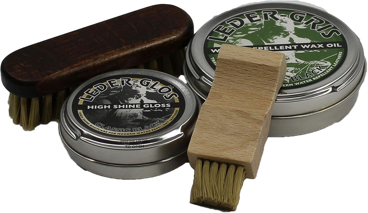 Alt-Berg Boot Polishing Kit, Black: Amazon.co.uk: Fashion