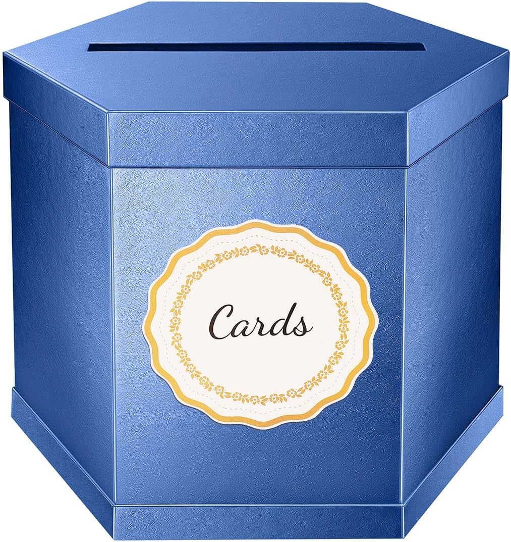 Amazon.com: ROSEGLD Card Box, Card Receiving Box 12x10x10 Inches ...