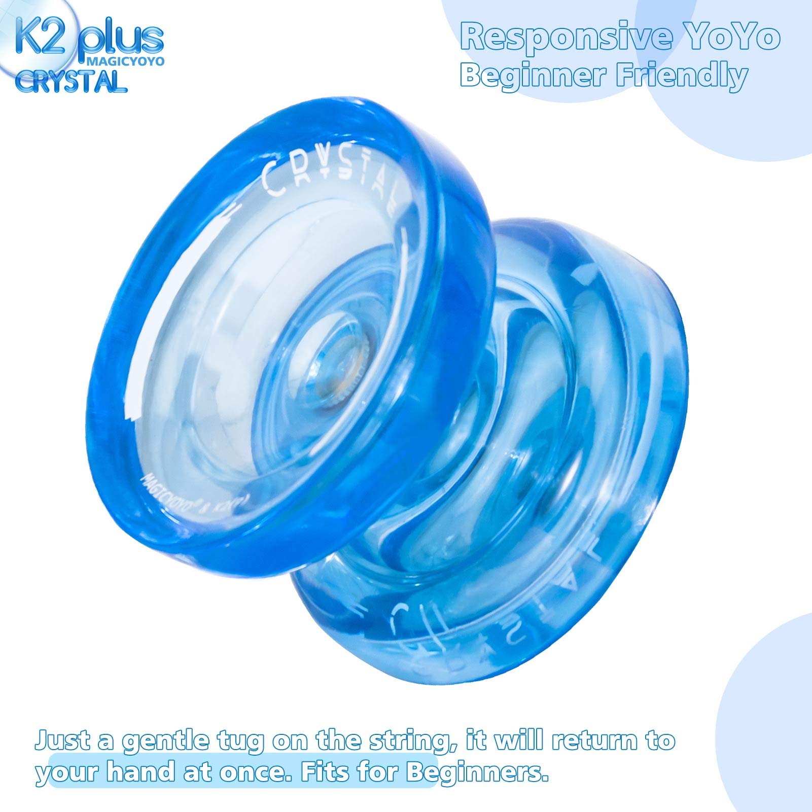 MagicYoyo K2P Responsive Yoyos For Kids Beginner Yoyo With Narrow ...