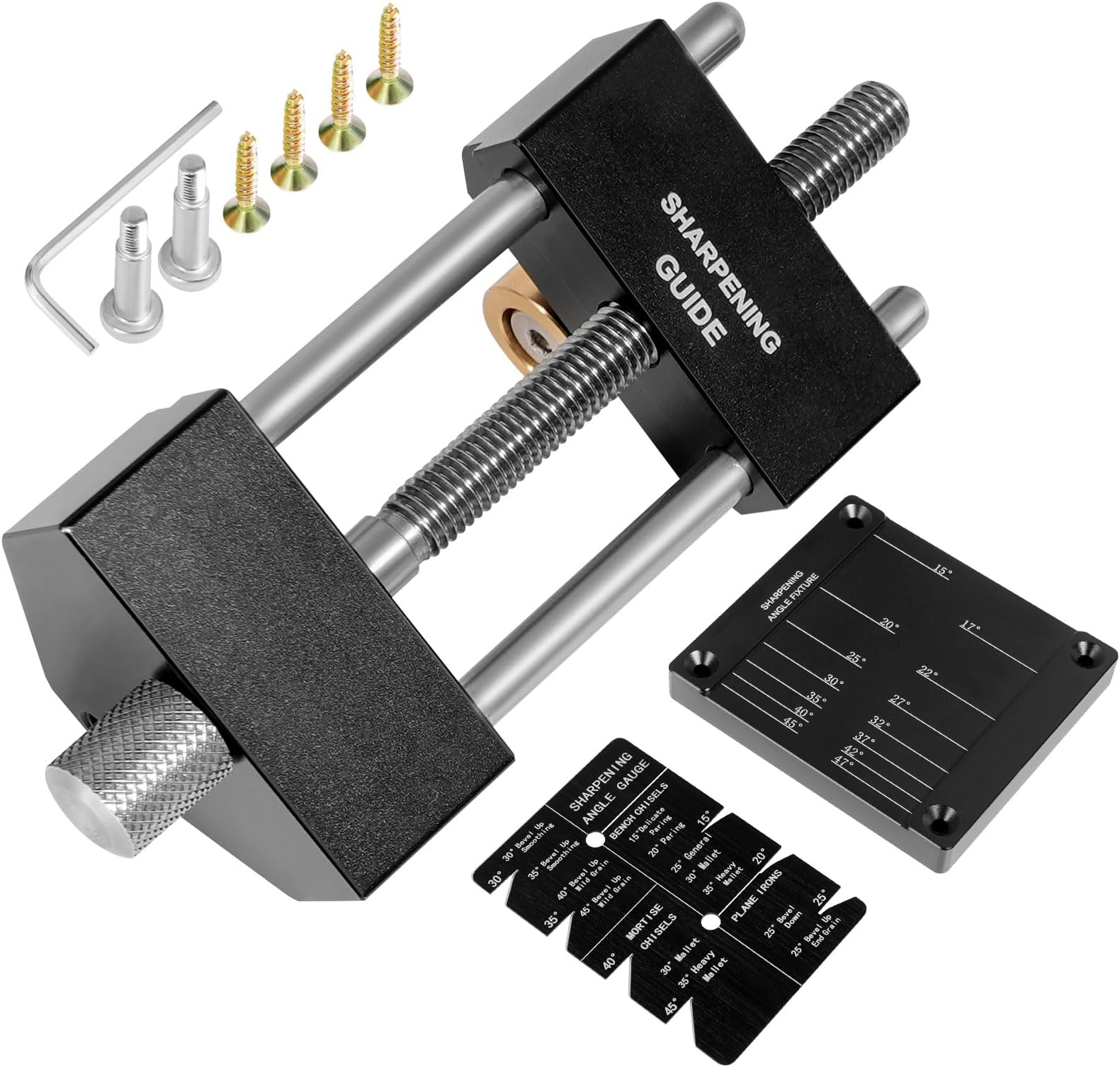 Trend Honing Guide Diamond Stone Tool Sharpening Set, Ensures Accurate ...