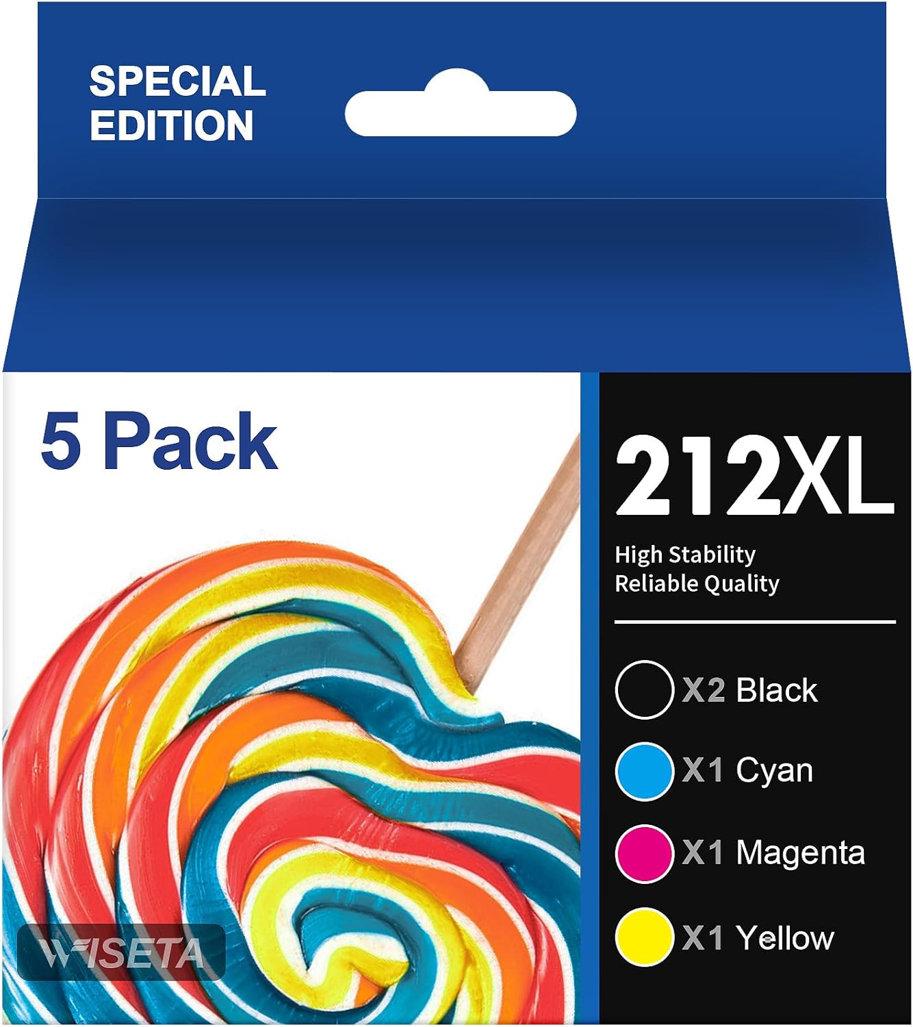 Amazon.com: Remanufactured 212 Ink Cartridges High Yield for Epson ...