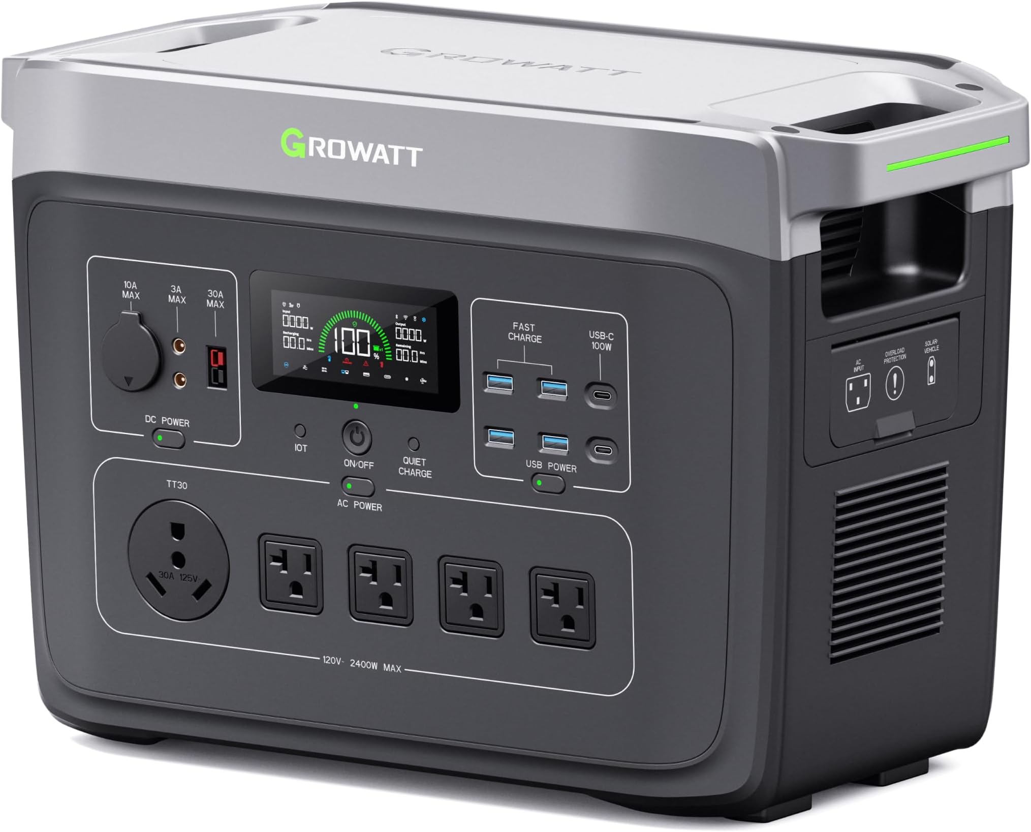 Amazon.com: GROWATT INFINITY 2000 Pro Portable Power Station Expansion ...