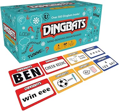 Gibsons Dingbats Word Game for Adults and Children - Fun Family Travel ...