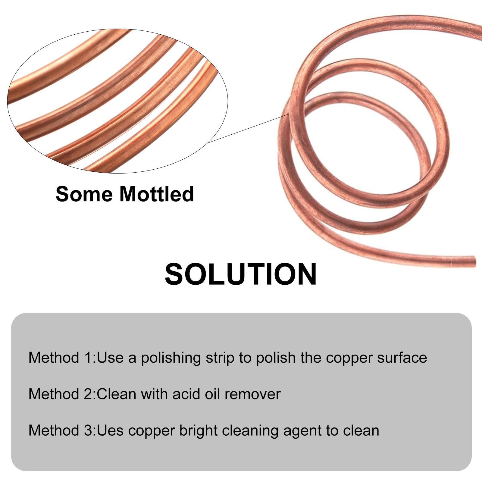 Snapklik.com : Yaocom Copper Tube 1/4" OD X 7/16" ID X 10 Ft ...