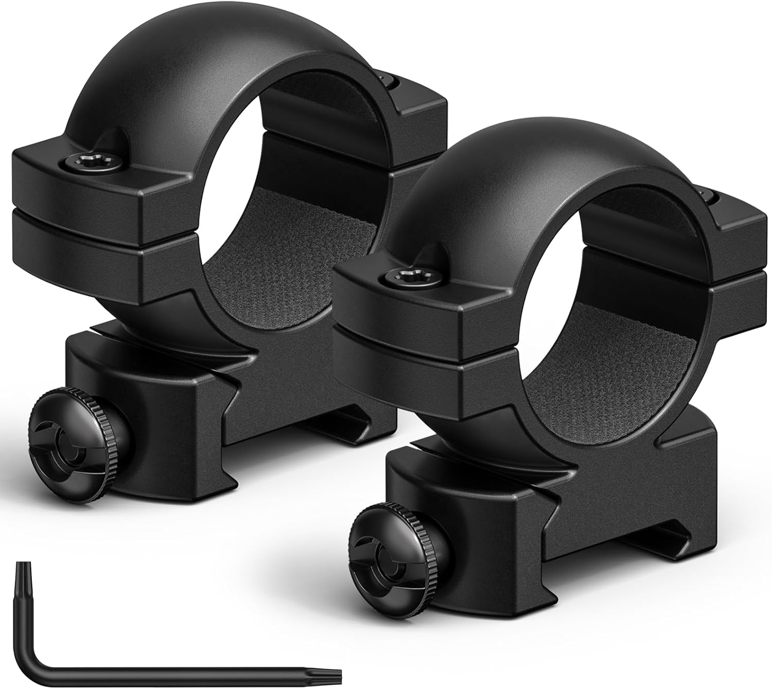 Amazon.com : CVLIFE 1 Inch Picatinny Scope Rings Medium Profile Mount ...