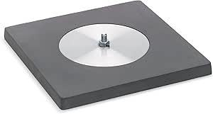 blomus 65087 Poly-Stone Torch Base for 65089 Garden Torch - Dark Grey ...