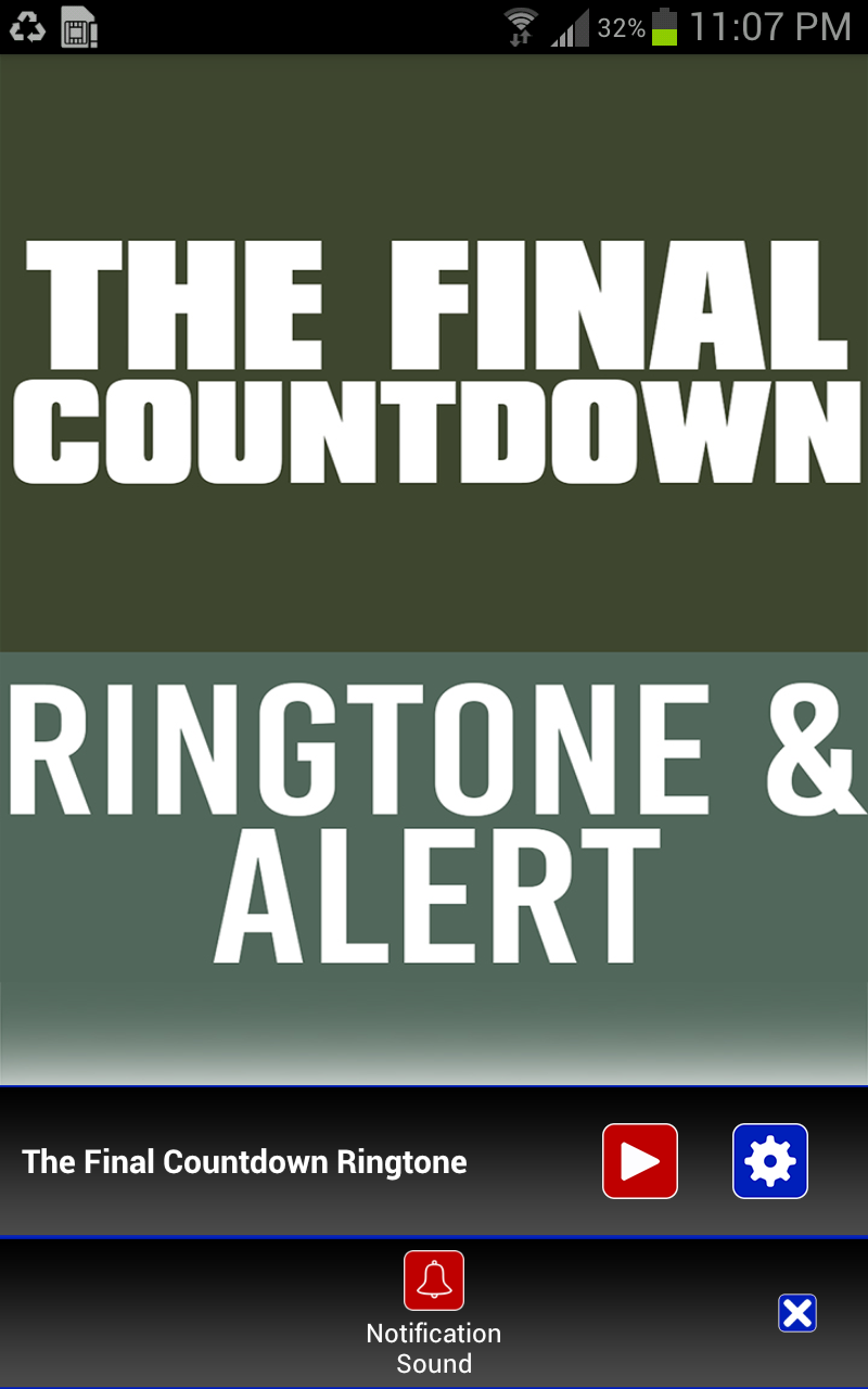 The Final Countdown Ringtone - App on Amazon Appstore