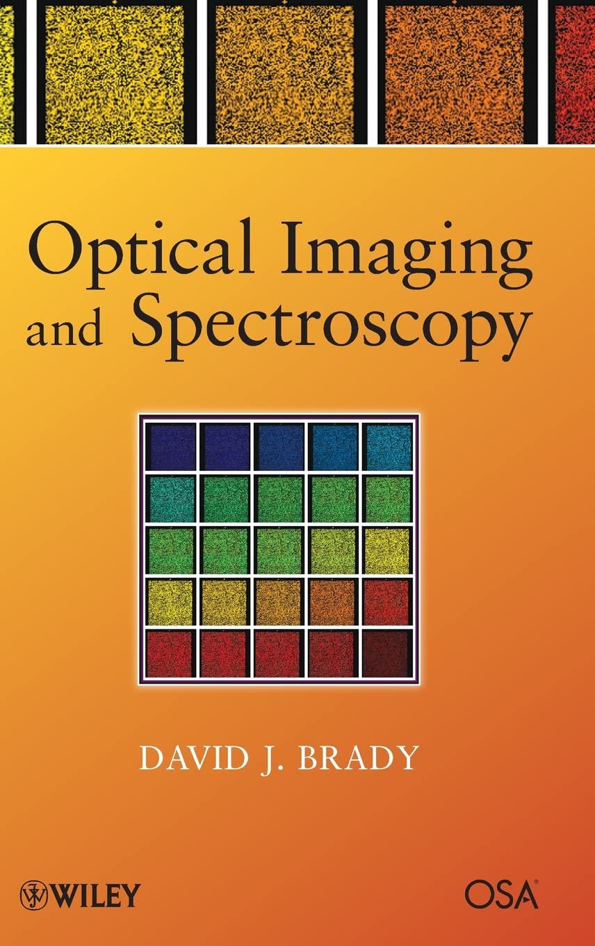 Optical Imaging and Spectroscopy: Brady, David J.: 9780470048238 ...