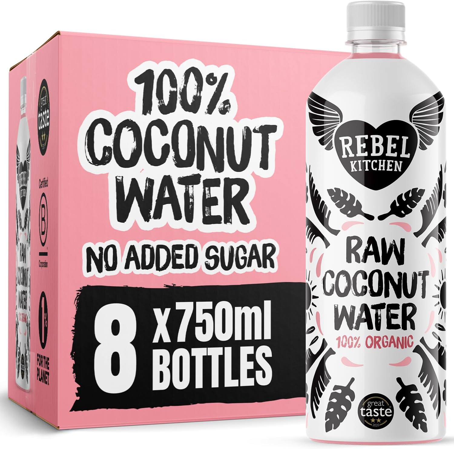 REBEL KITCHEN | Raw Organic Coconut Water | 100% Organic from Young ...