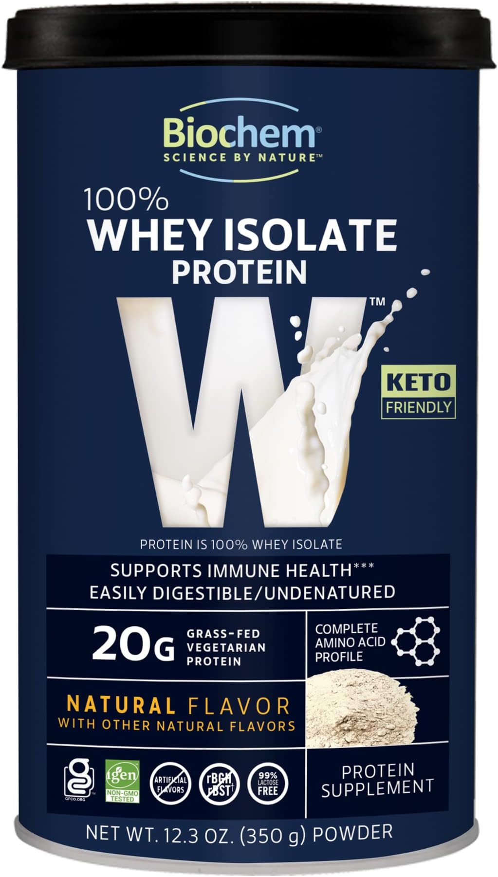 Amazon.com: Biochem, Whey Protein Powder, 20g of Protein to Support ...