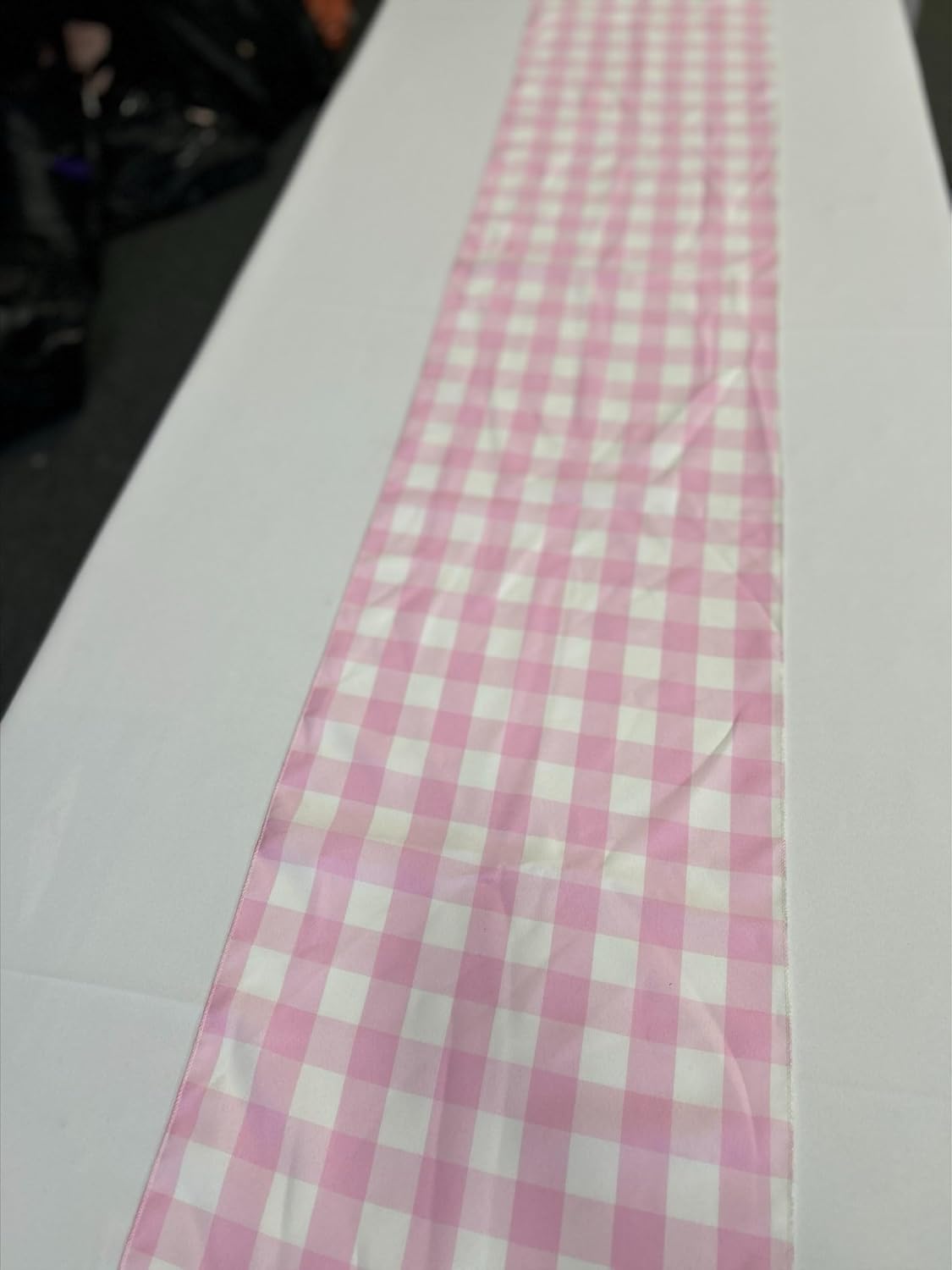 Amazon.com: Buffalo Plaid Checkered Tablecloth 14x108 Inches | 100% ...