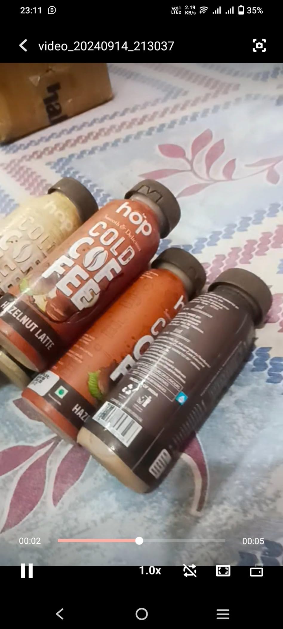 Hop Cold Brew Coffee - Refreshing and Smooth Ready-to-Drink Cold Coffee ...