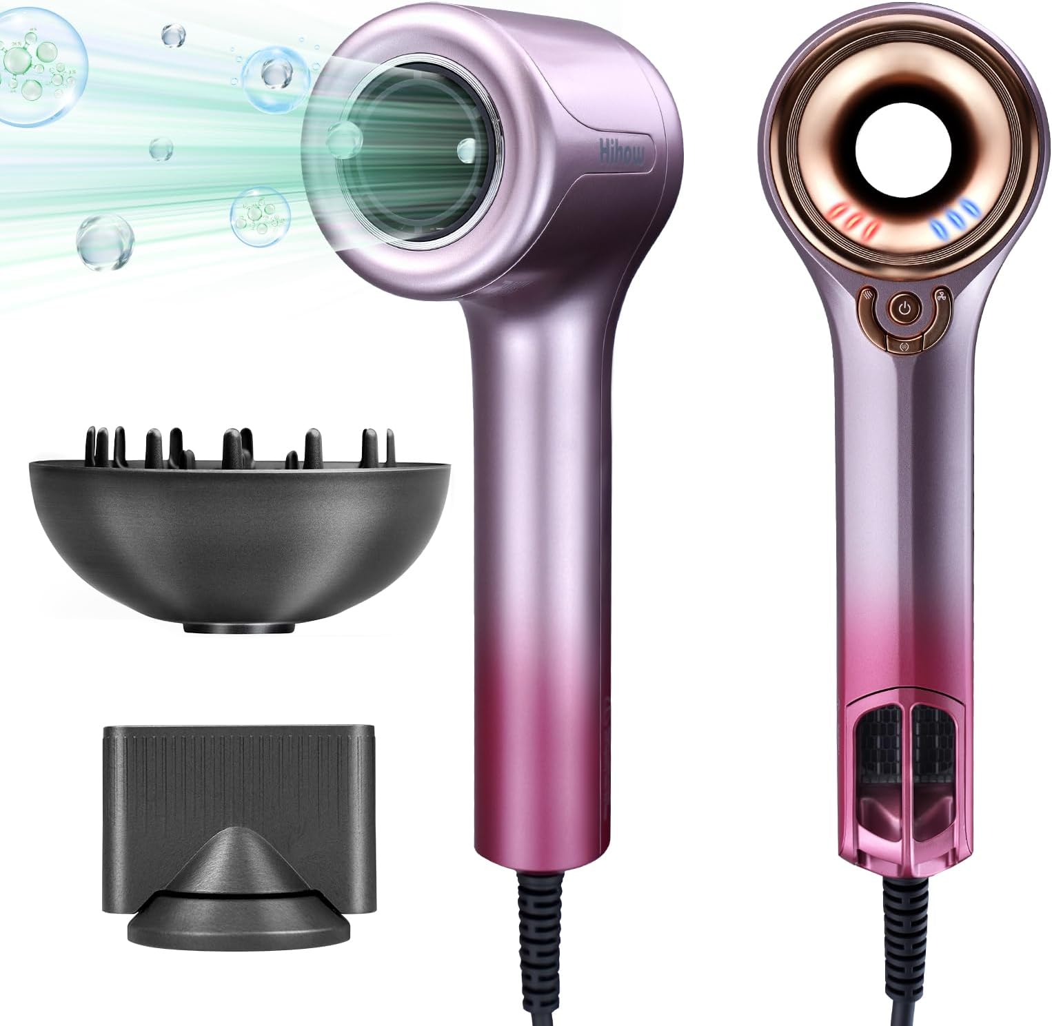 Amazon.com : Fezax Ionic Hair Dryer 2000W Salon Performance AC Motor ...