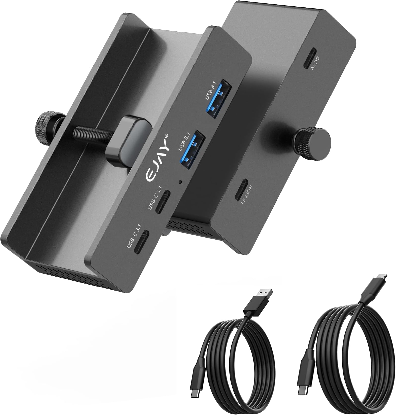 Amazon.com: ORICO USB 3.0 Hub, USB Hub Clamp, Aluminum 4-Port USB ...