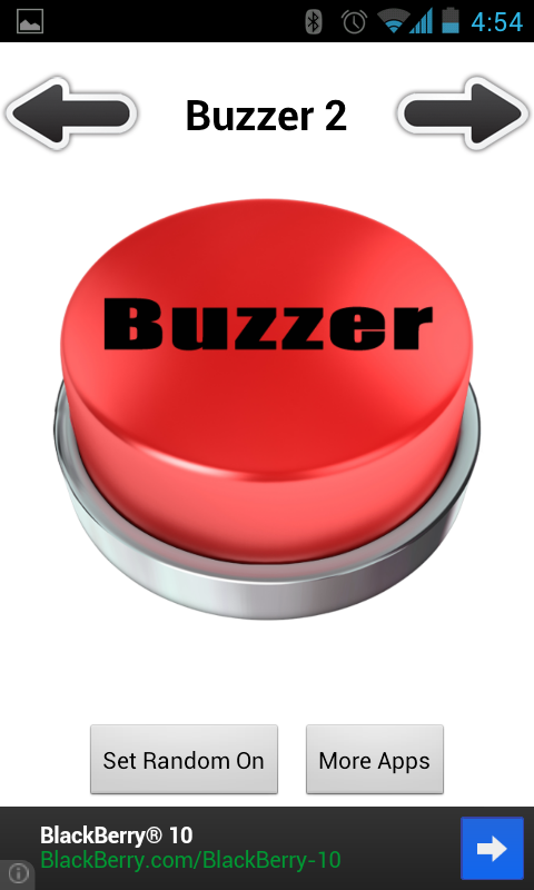 Aplicación Buzzer Sounds en Amazon Appstore