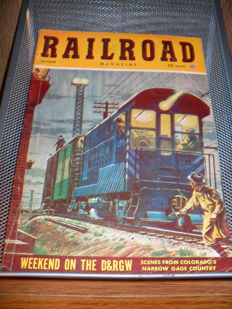 RAILROAD MAGAZINE OCTOBER 1953: unknown author: Amazon.com: Books
