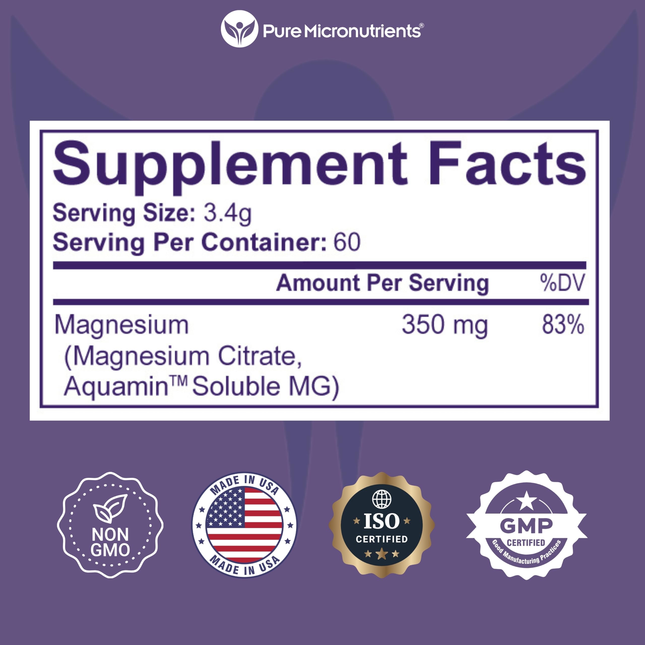 Snapklik.com : Pure Magnesium Citrate Powder To Support Sleep, Muscle ...