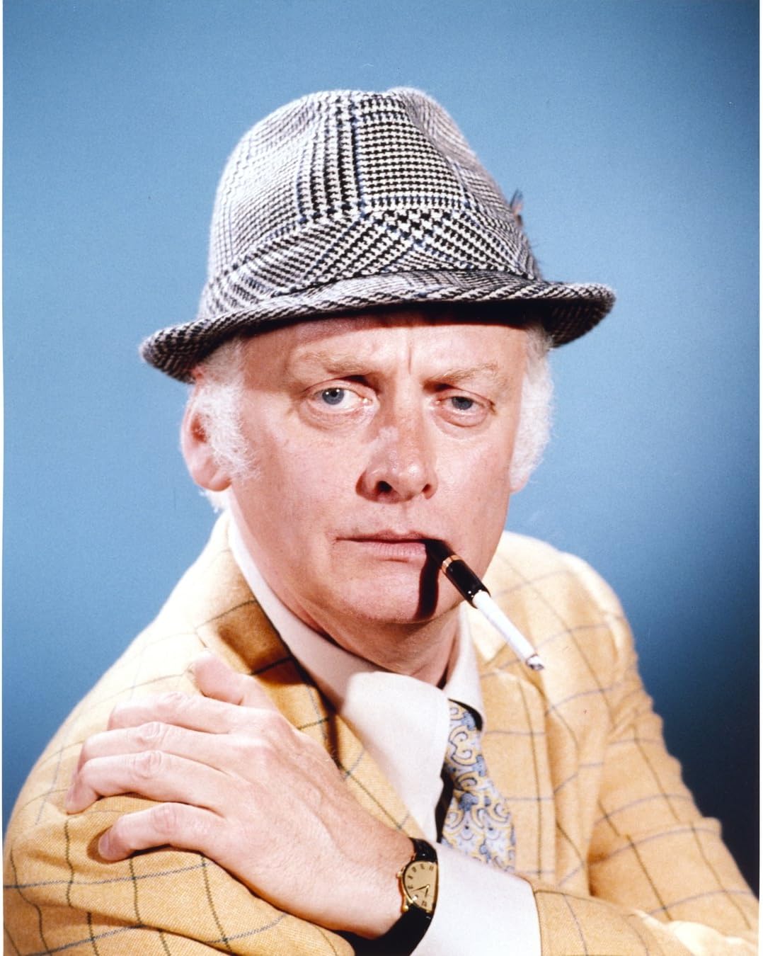 Amazon.com: Globe Photos ArtPrints Art Carney Posed in Coat with ...