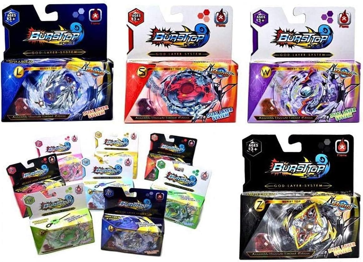 2 x Tornado-Burst Storm-Gyro Bey Burst Blade with Hand Launchers ...