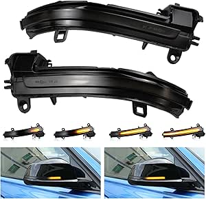 Dynamic Led Side Mirror Sequential Turn Signal Light Indicator For BMW ...