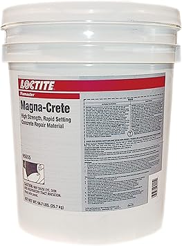 Amazon.com: Loctite 235573 Fixmaster Magna-Crete 5 gal. Bottle/Bucket Kit - Grey : Automotive