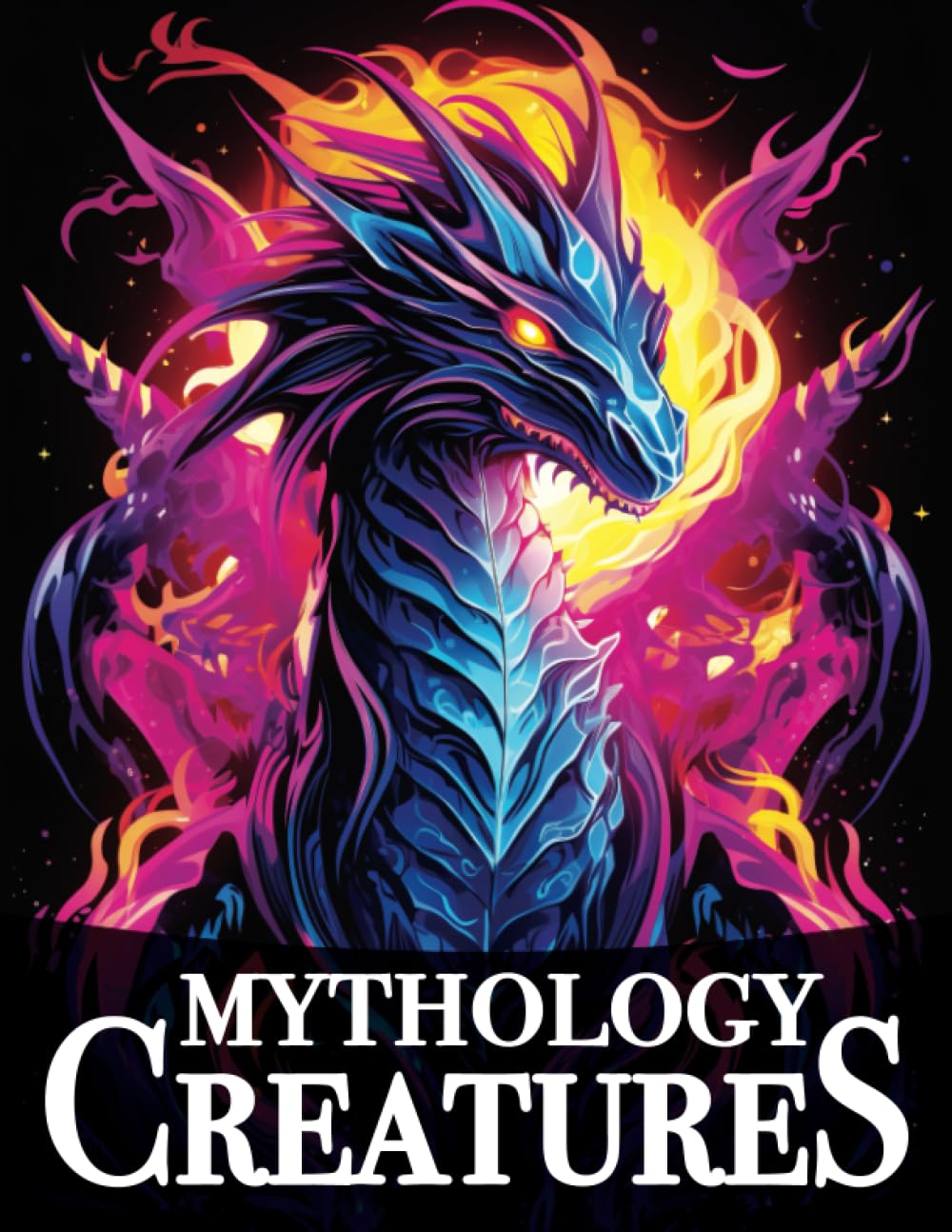 Amazon.com: Fantasy Mythology Creatures for Adults: 50 fantastic ...