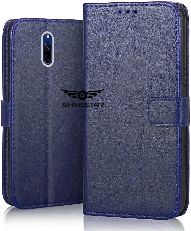 SHINESTAR Redmi 8A Dual Flip Back Cover | PU Leather Flip Cover Wallet ...