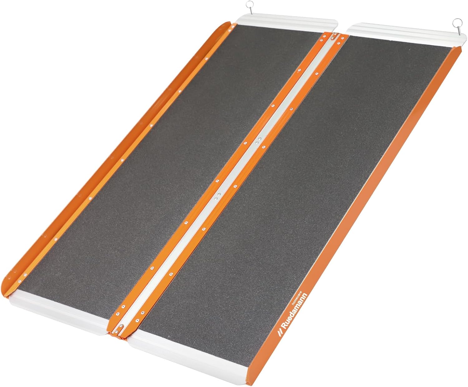 Amazon.com: Ruedamann 4FT Sturdy Wheelchair Ramp for Doorways, Non-Slip Aluminum Foldable ...