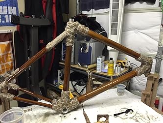 Amazon.com : bamboobee - Build It Yourself Bamboo Bike Frame Kit - 67 ...