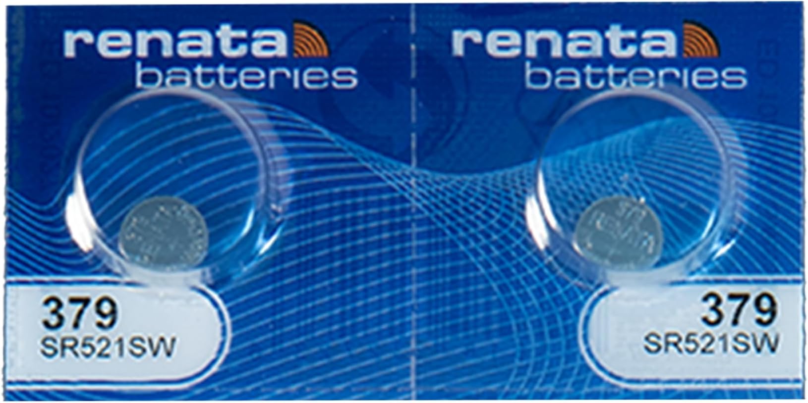 Amazon.com: Renata 379 SR521SW Batteries - 1.55V Silver Oxide 379 Watch ...