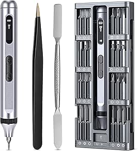 Amazon.com: GuDoQi Precision Screwdriver Set 52 in 1, Cordless ...