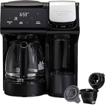 Amazon.com: Hamilton Beach FlexBrew Trio 2-Way Works with Alexa Smart ...