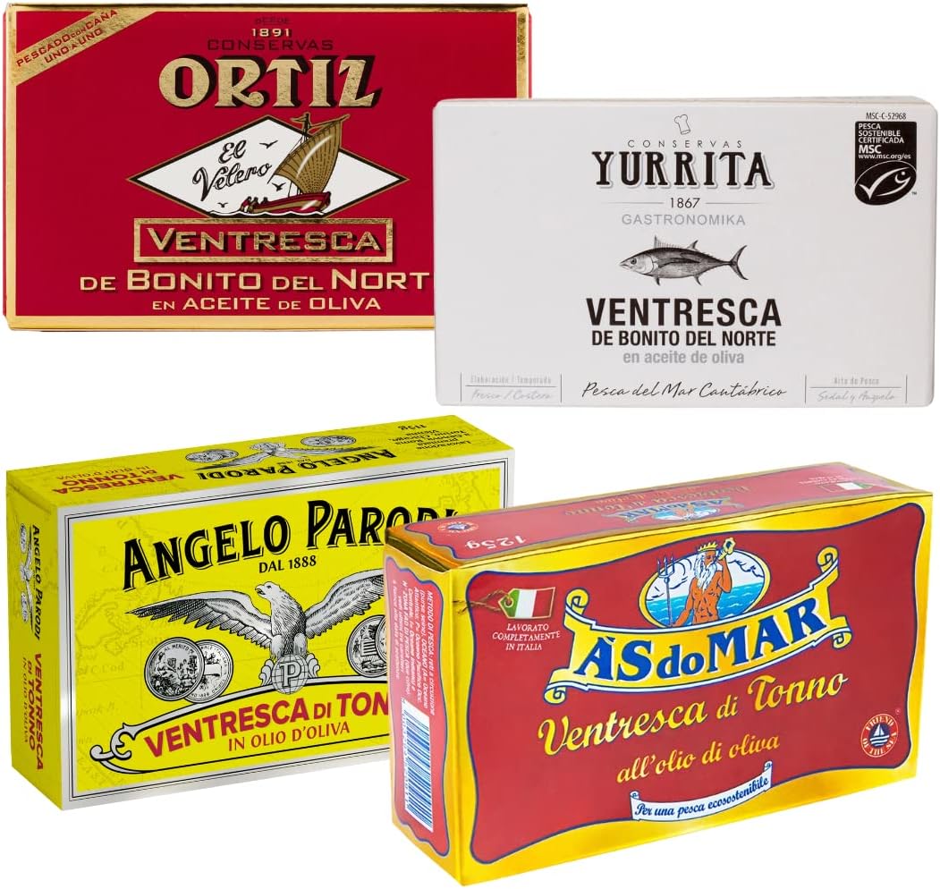 Amazon.com : Seafood Aficionado’s Premium Tuna Ventresca Tasters ...