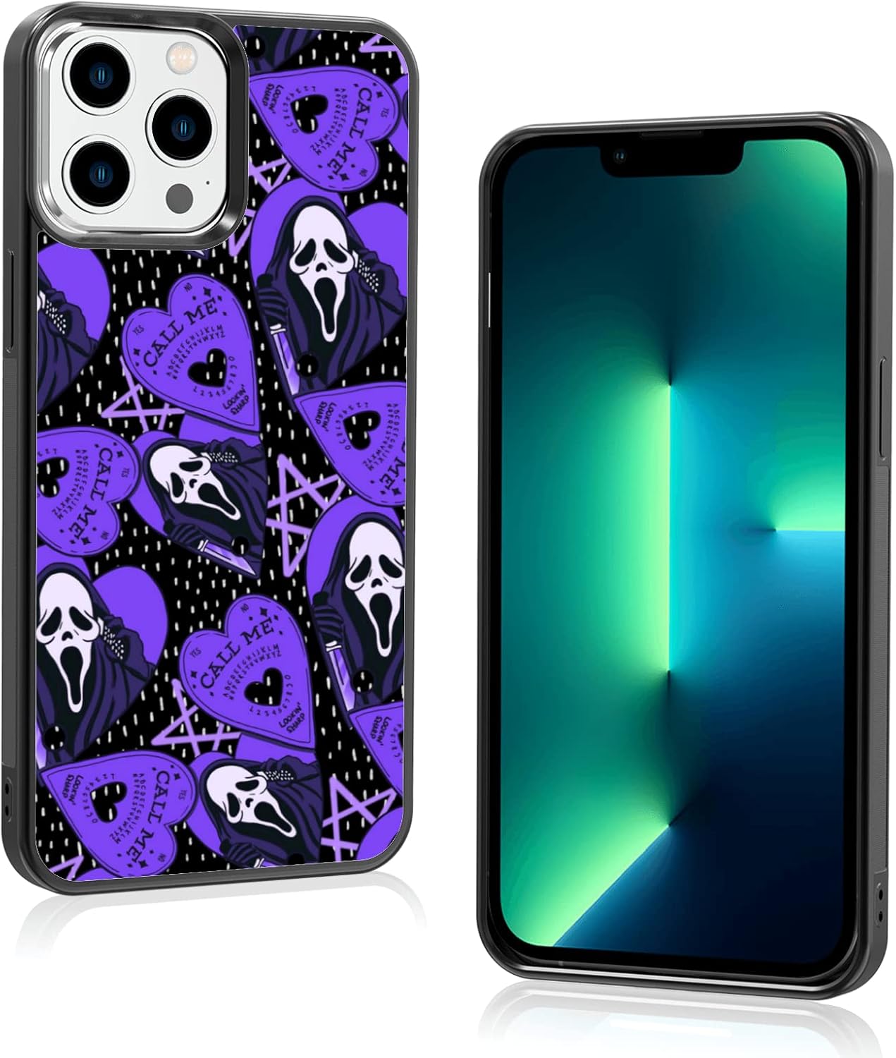 Amazon.com: TRADAY Horror Halloween Phone Case Compatible with iPhone ...